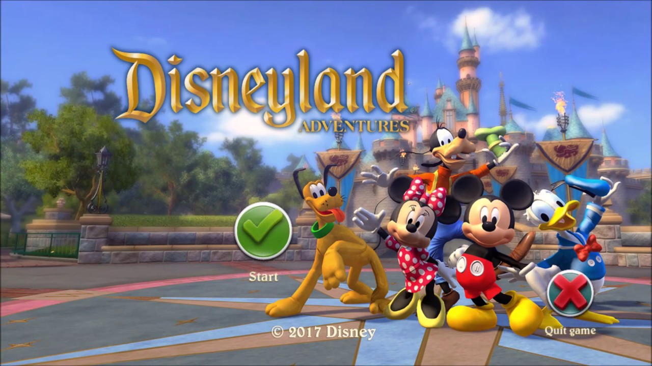 Disneyland Adventures - Loading Screen, Character Customisation ...