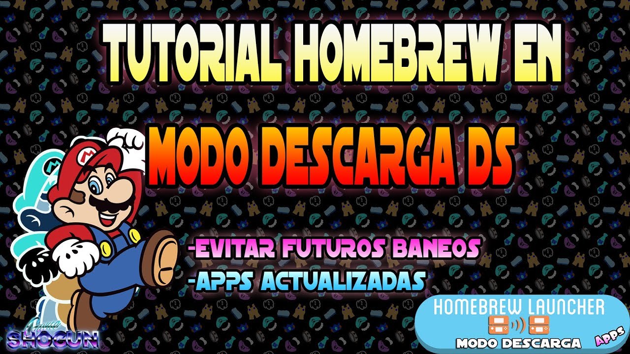 Tutorial Homebrew Launcher en Modo Descarga DS y evitar futuros baneos ...
