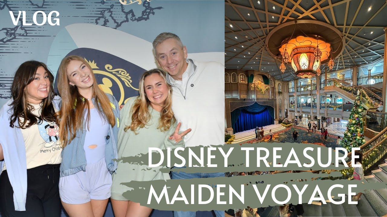 Disney Treasure MAIDEN Voyage - Eastern Caribbean Christmas Cruise ...