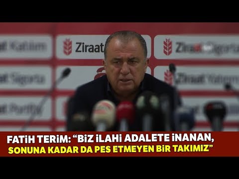 Fatih Terim: “Finale İsteyerek ve İnanarak Kaldık”