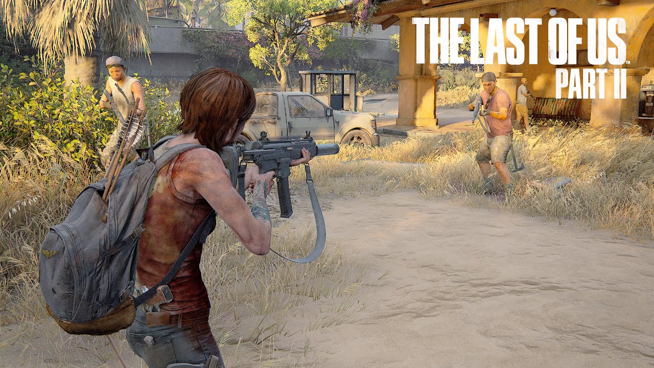 (PS4 PRO) THE LAST OF US PART II AGGRESSIVE GAMEPLAY | LAST OF US ...
