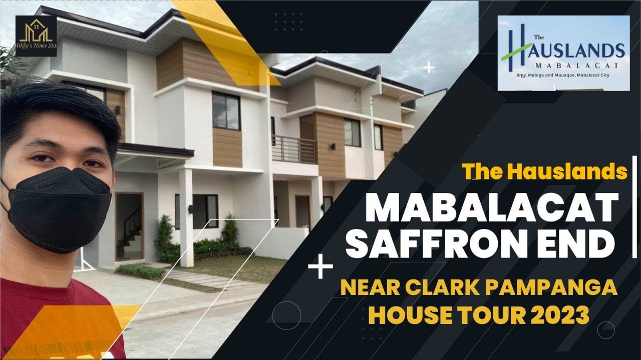 The Hauslands Mabalacat Saffron End Unit | Model House Tour | 2023 ...
