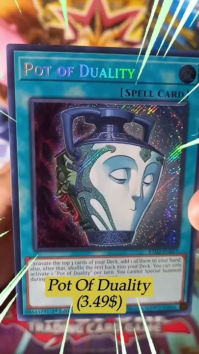 POT OF DUALITY :OOO!!!! Yugioh Rarity Collection 2 booster unboxing - YouTube