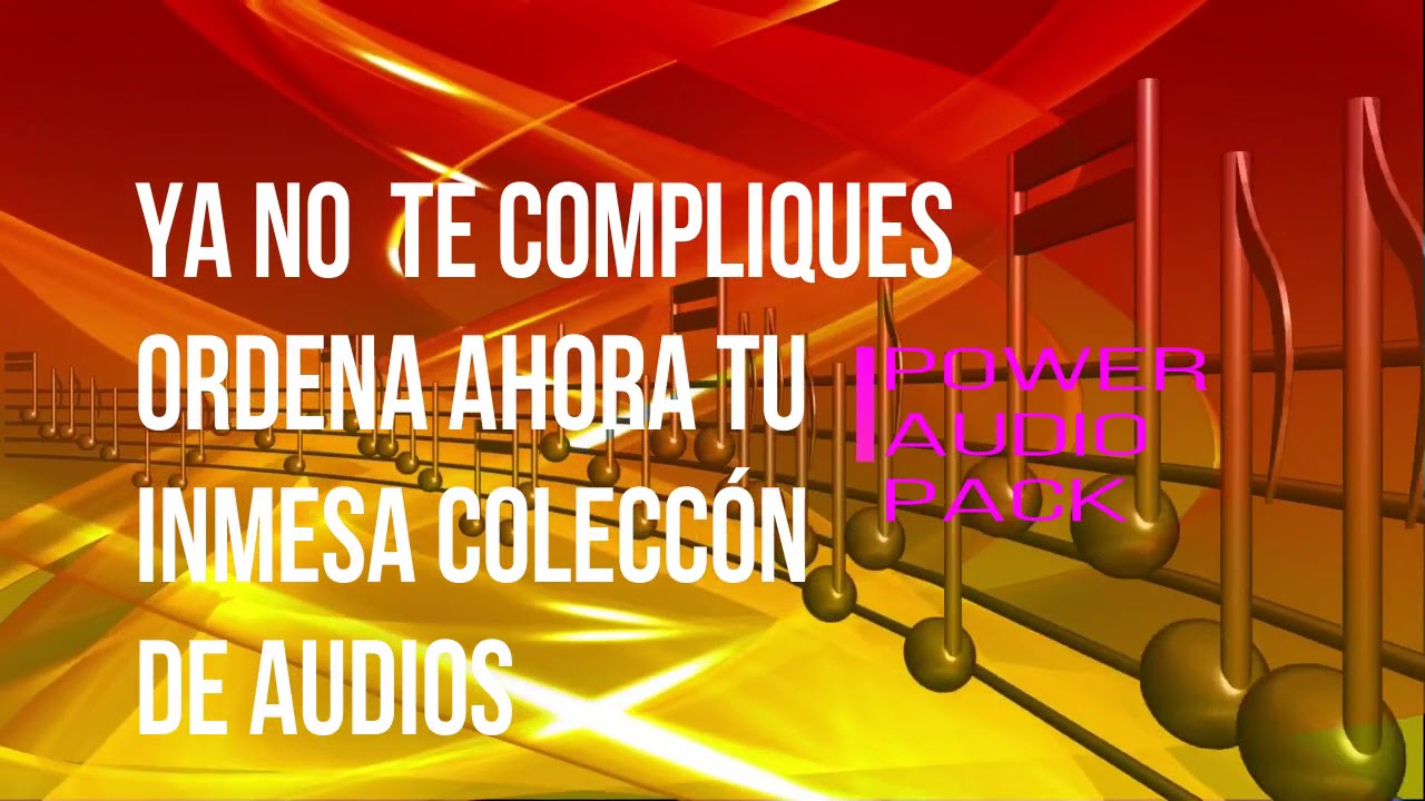 Black Friday - Power Audio Pack - Lecciones Web - YouTube
