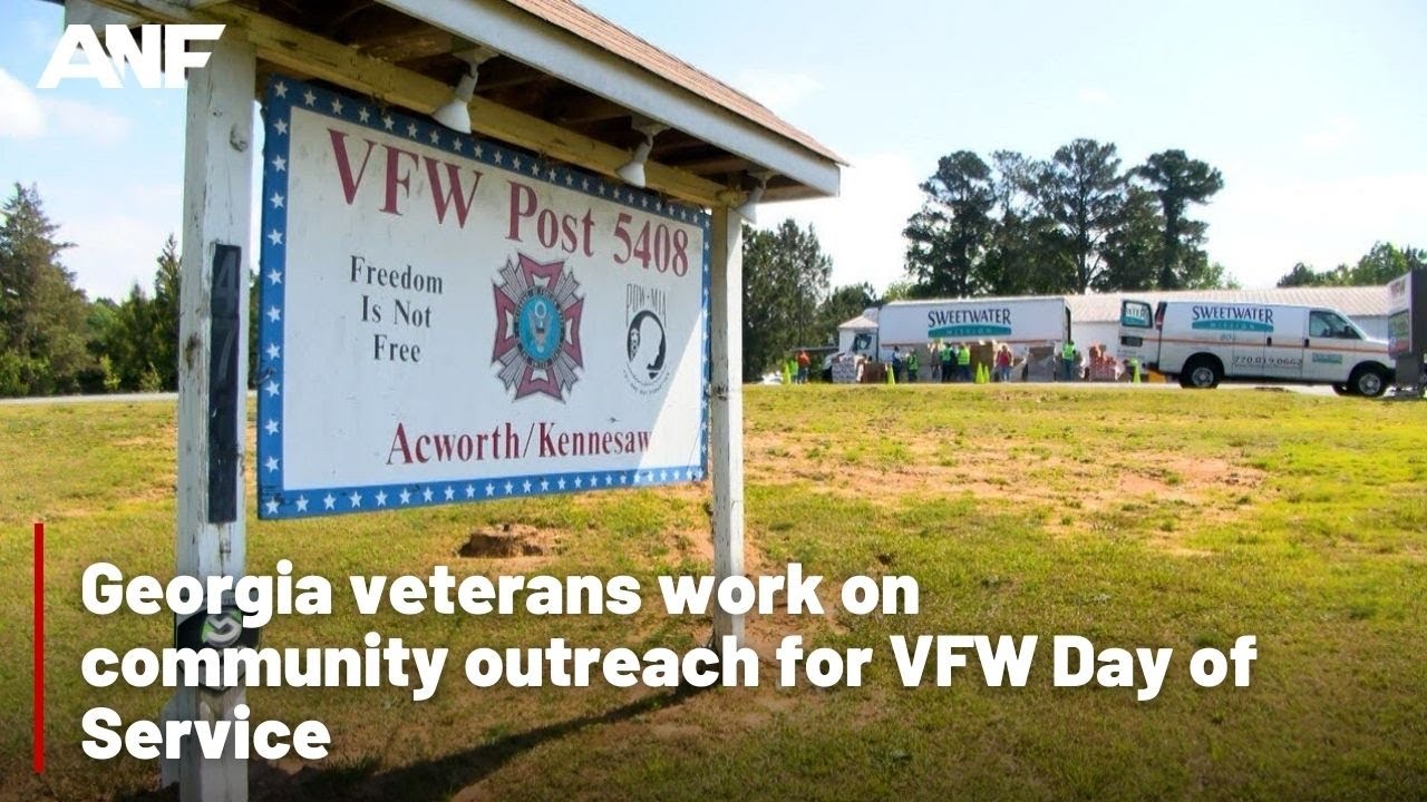 Georgia veterans work on community outreach for VFW Day of Service ...