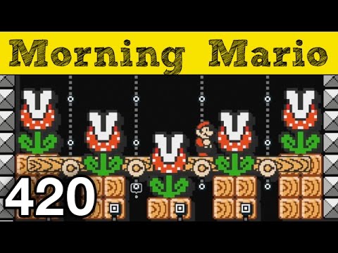 Morning Mario #420 - "Perilous Platforms" - YouTube