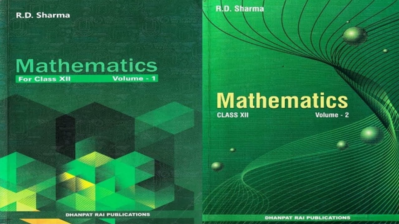 RD Sharma 12th MATHS Book Review l RD शर्मा 12th मैथस बुक - YouTube