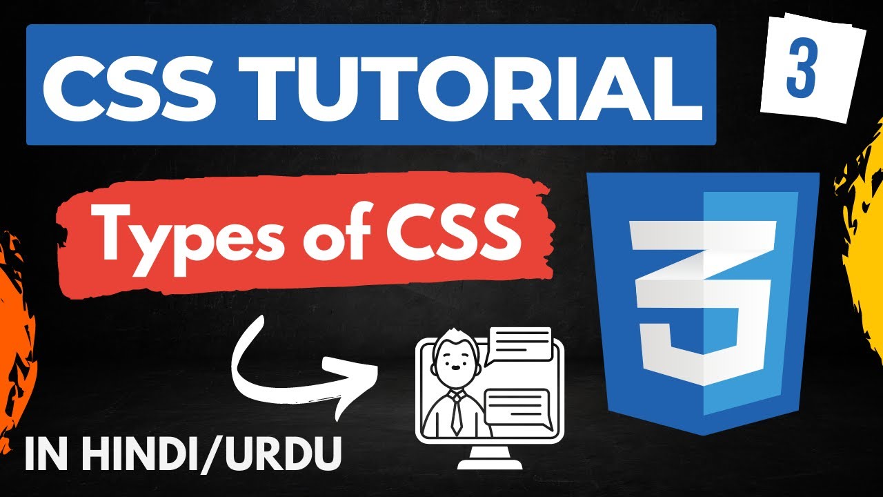 CSS Tutorial in Hindi [Part-3] - Types of CSS - YouTube