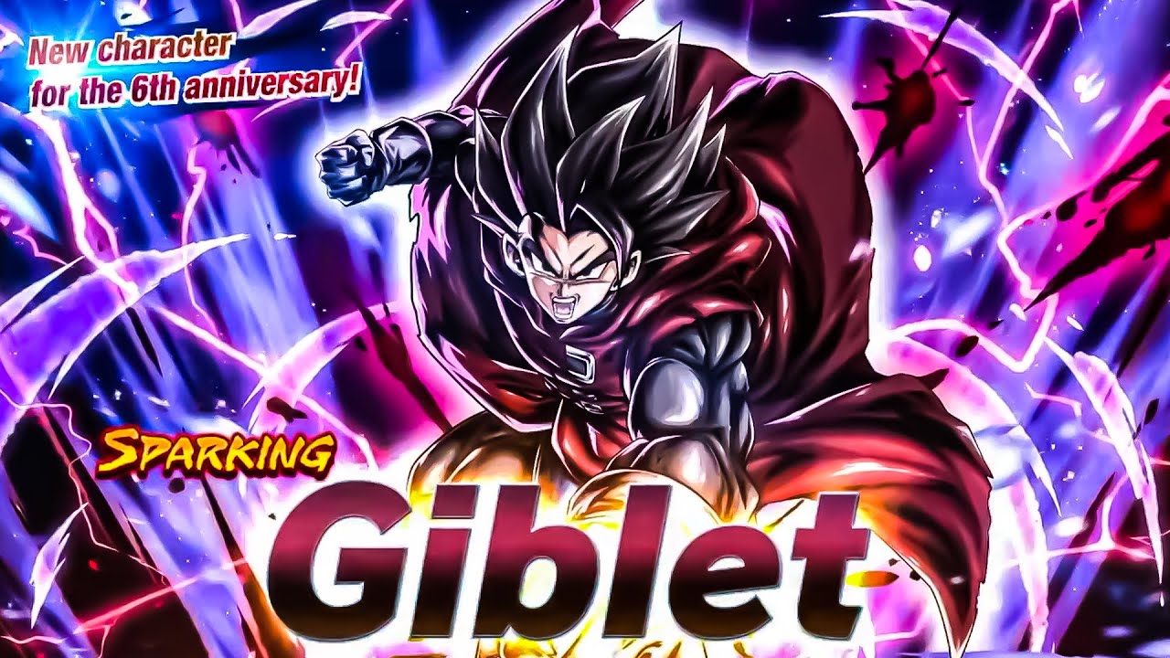 🔴NOUVEAU GIBLET SPARKING !!! 6 ans DB LEGENDS - YouTube