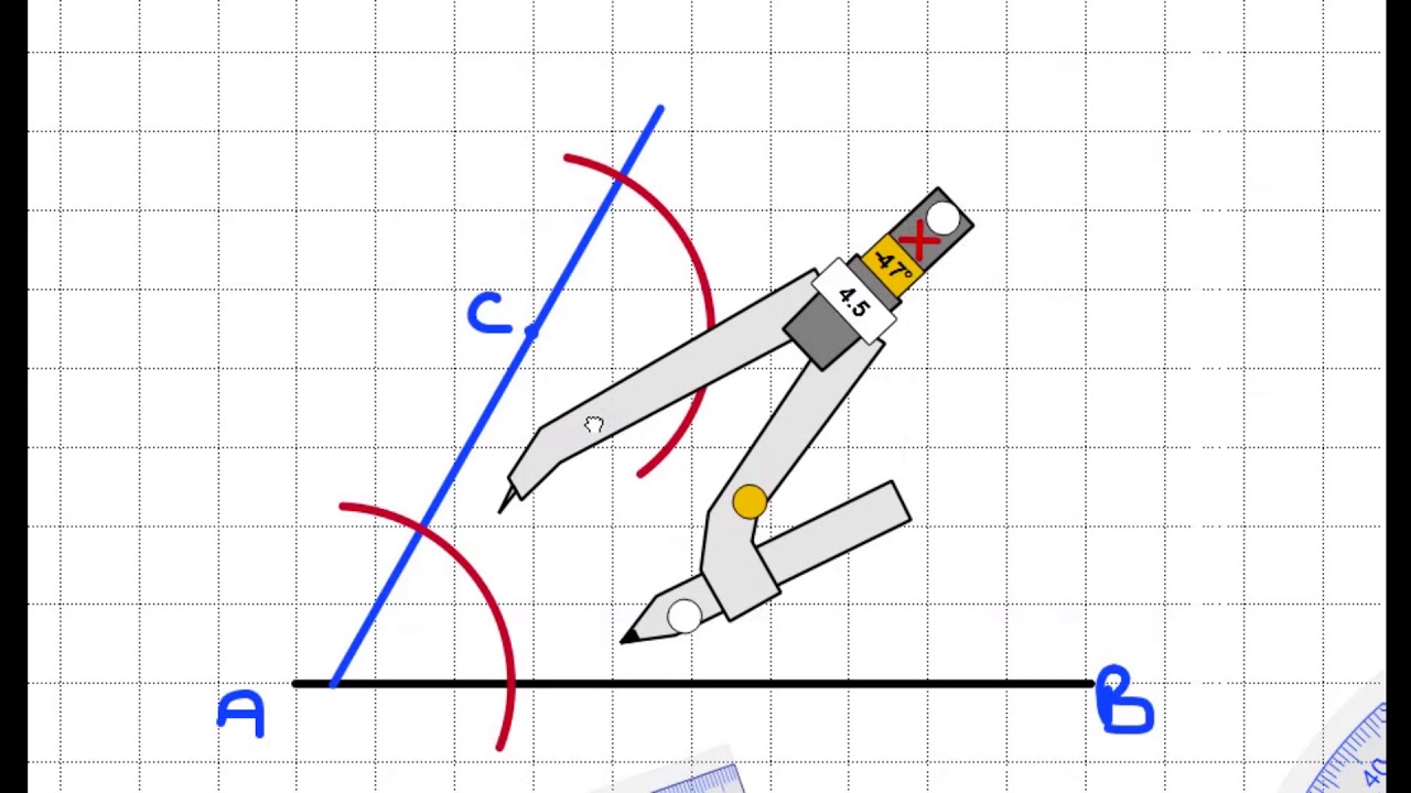 Les 16 -Konstruksie van Meetkundige figure - Ewewydige lyne Youtube ...