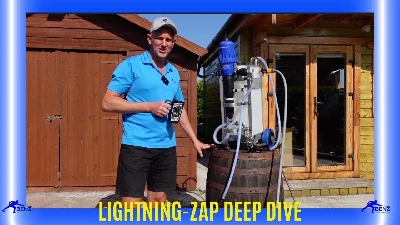 Benz Lightning Zap: Softwash Application System Explained - YouTube