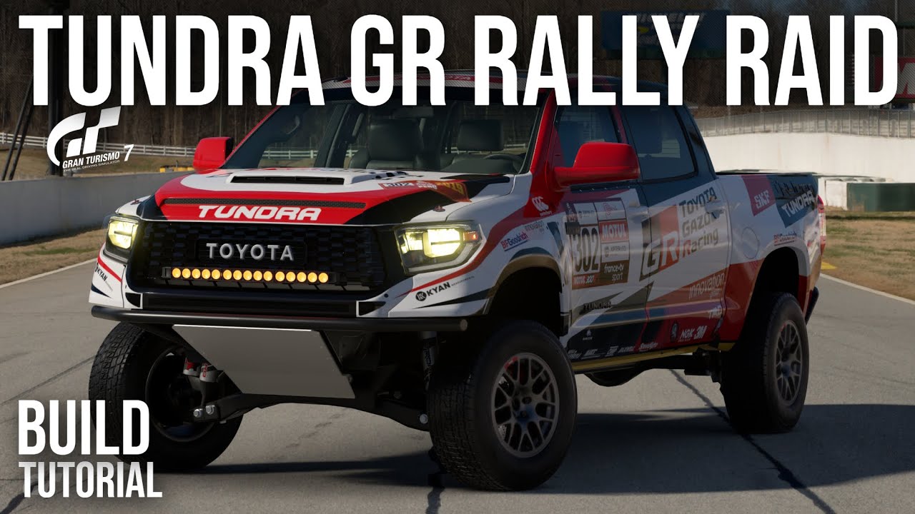 Gran Turismo 7 | Toyota Tundra GR Rally Raid Build Tutorial | Special ...