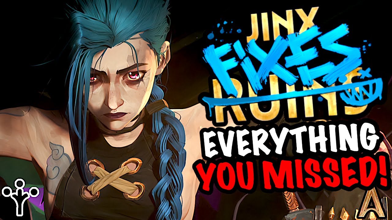 CONNECTIONS YOU MISSED - Jinx Fixes Everything Playthrough! - Act 1, 2 ...