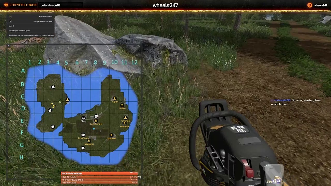 Farm Sim 17 | World Challenge Map | more land clearing - YouTube