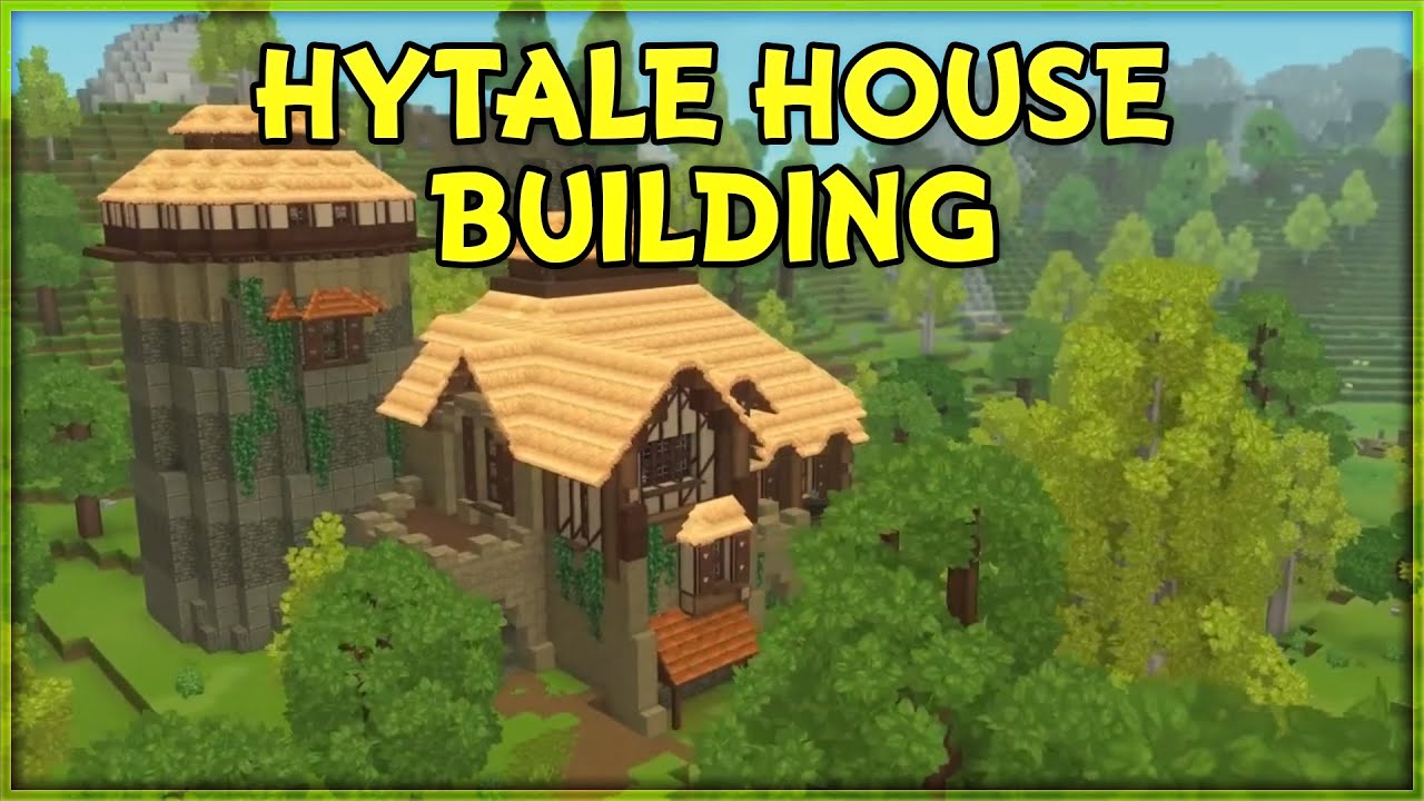 Building A House In Hytale - 2021 Preview - YouTube