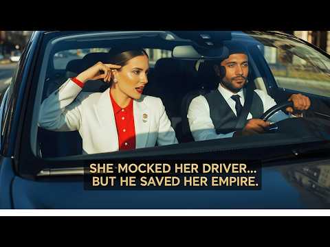 THE BLACK DRIVER SHE HUMILIATED BECAME THE DESIGNER WHO SAVED HER EMPIRE.