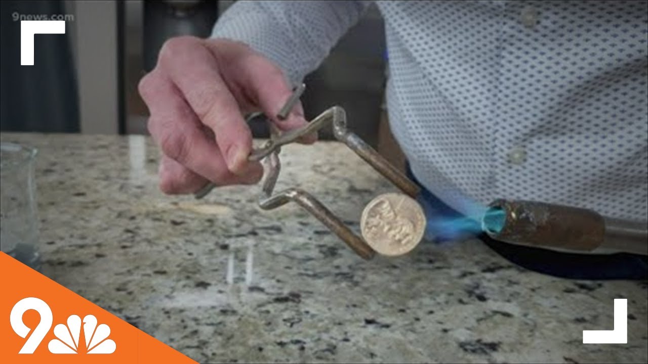 Science Minute: Gold pennies for St. Patrick's Day - YouTube