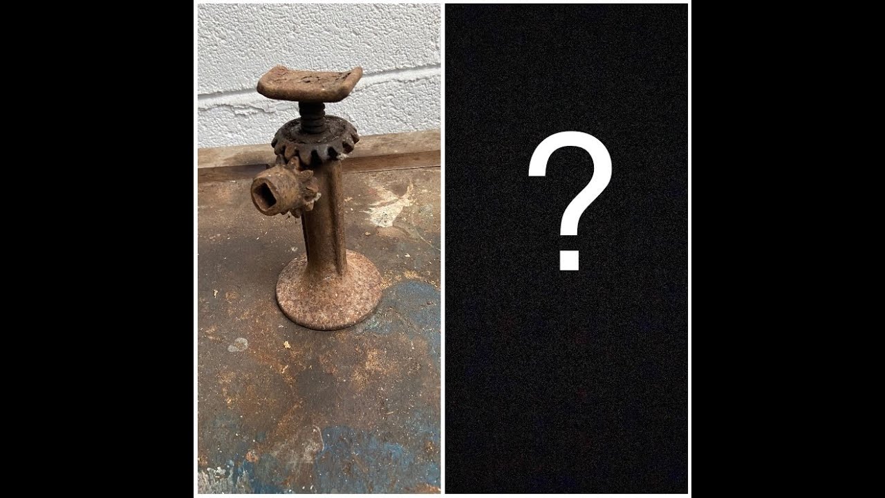 Rusty Screw Jack Restoration - YouTube
