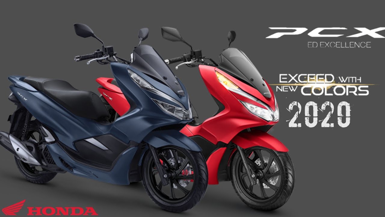 Honda PCX 2020 | New Colors - YouTube