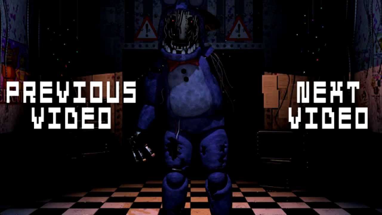 FNaF 2 Bonnie Outro - YouTube