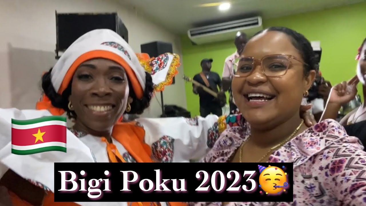 VLOG #277 SURINAAMSE BIGI POKU FEEST🇸🇷| 1 JULI VIERING 2023| Neefje op ...