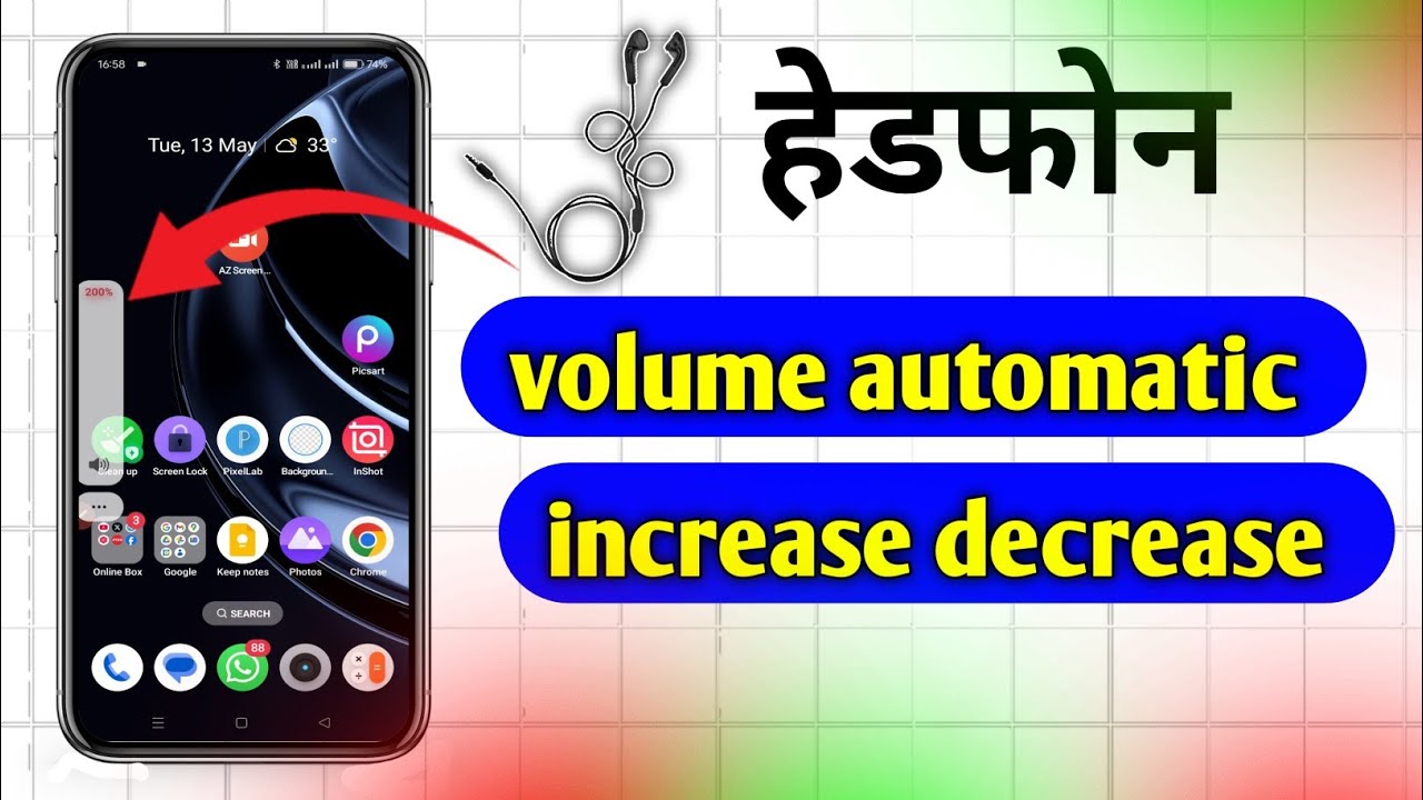 headphones volume increase and decrease | headphones volume automatic ...