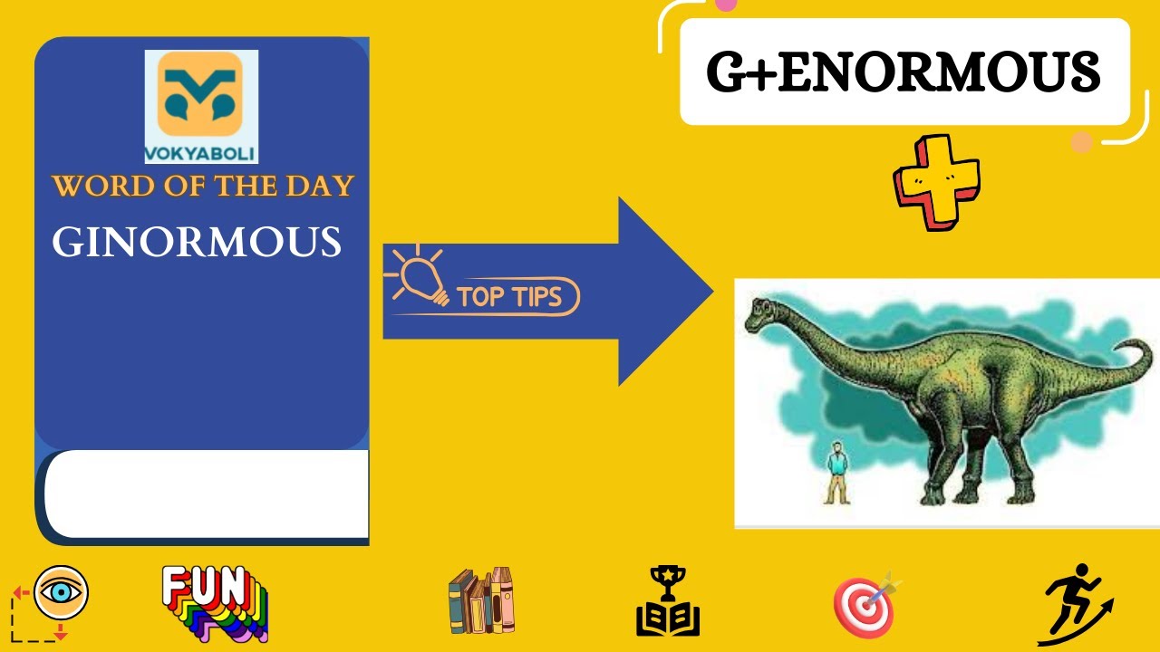 Memorize Vocabulary | Learn the meaning of GINORMOUS using ...