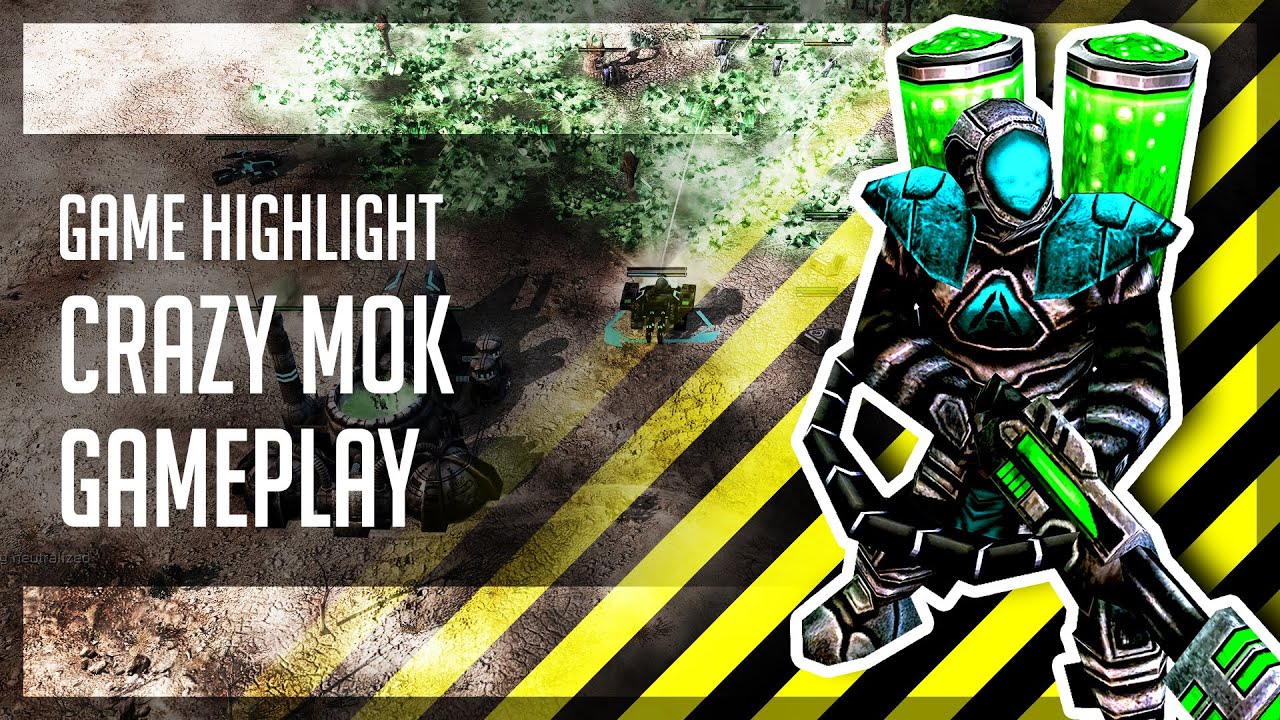 [C&C3: Kane's Wrath] Game Highlight - Crazy MoK Gameplay vs BH - YouTube