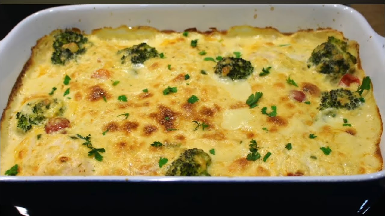 MA MEILLEURE RECETTE DE PLAT AU FOUR POUR UN DÎNER COMPLET 👌 - YouTube