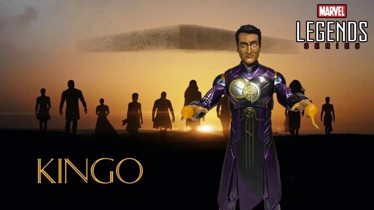 Eternals Kingo Marvel Legends Unboxing by Donmiwon (Español) - YouTube