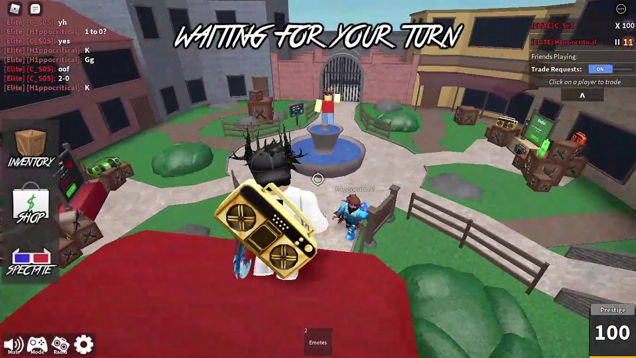 mm2 1vs1,finally got mic - YouTube