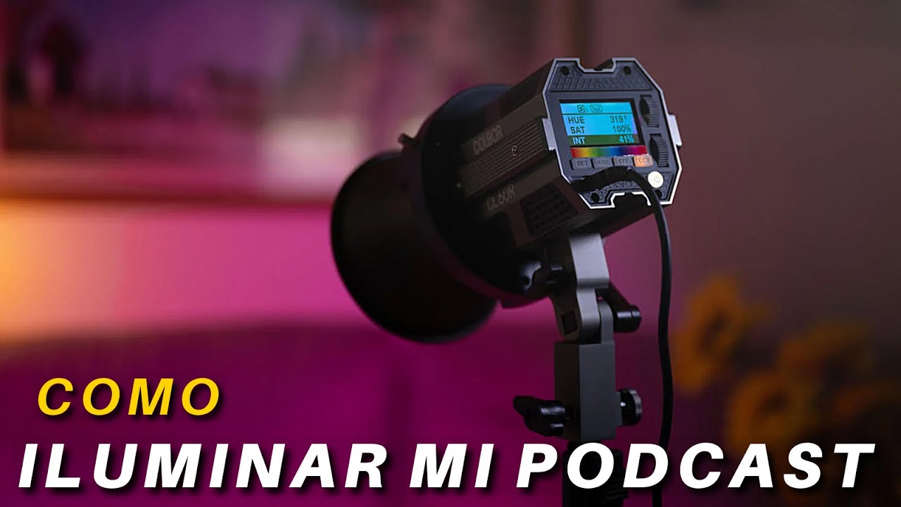 Luces para videos o Podcast, Haz esto!! - YouTube