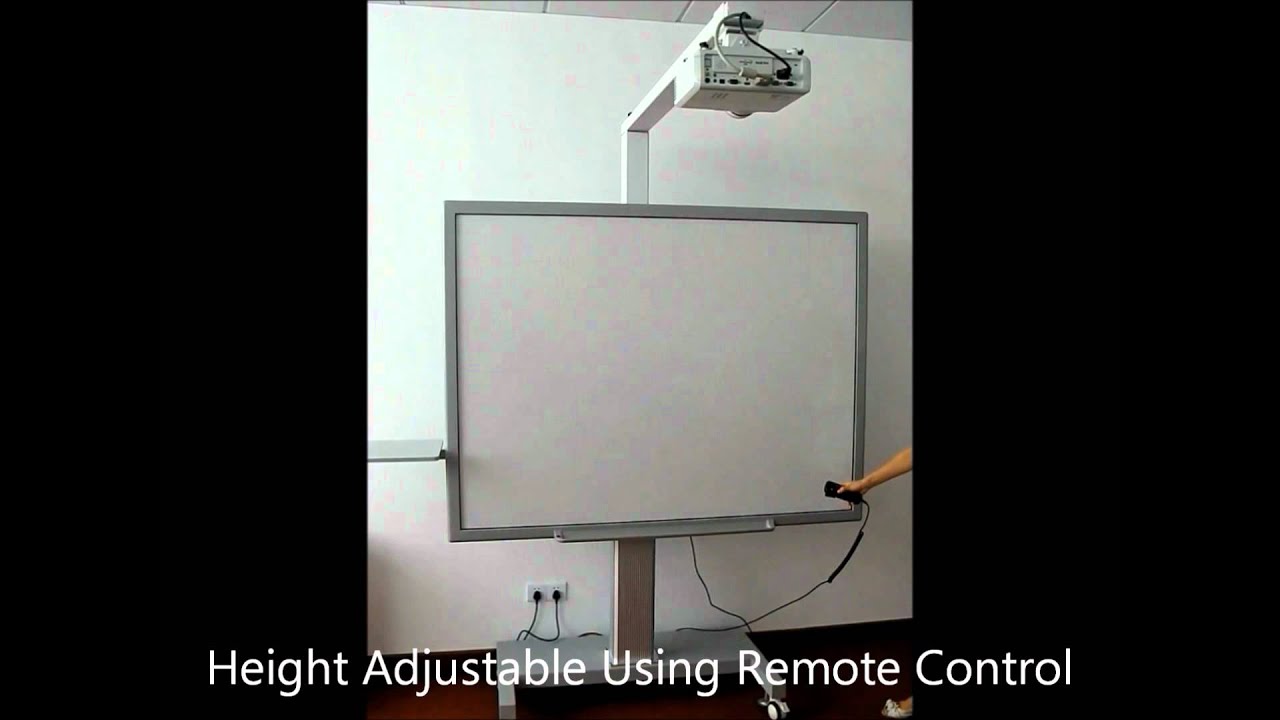 Interactive whiteboard - Electric Mobile Stand ( height adjustable ...