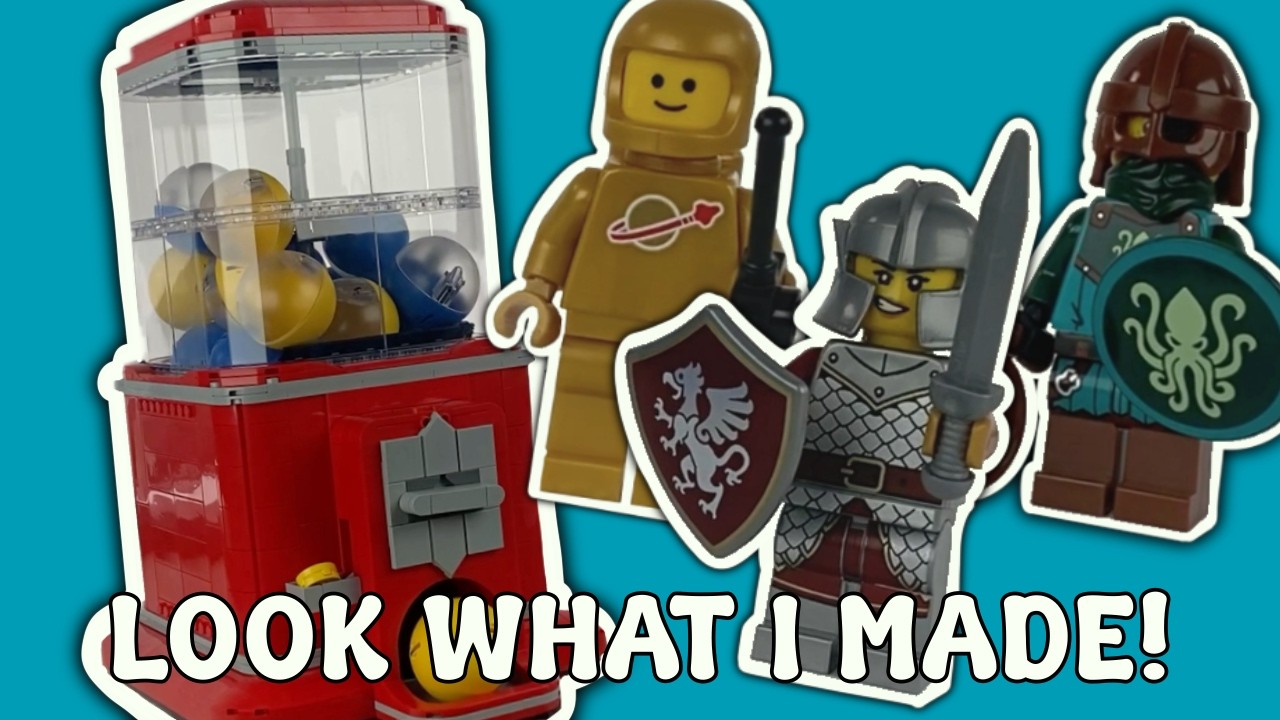 LEGO Ideas 21358 Minifigure Vending Machine Set Review! - YouTube