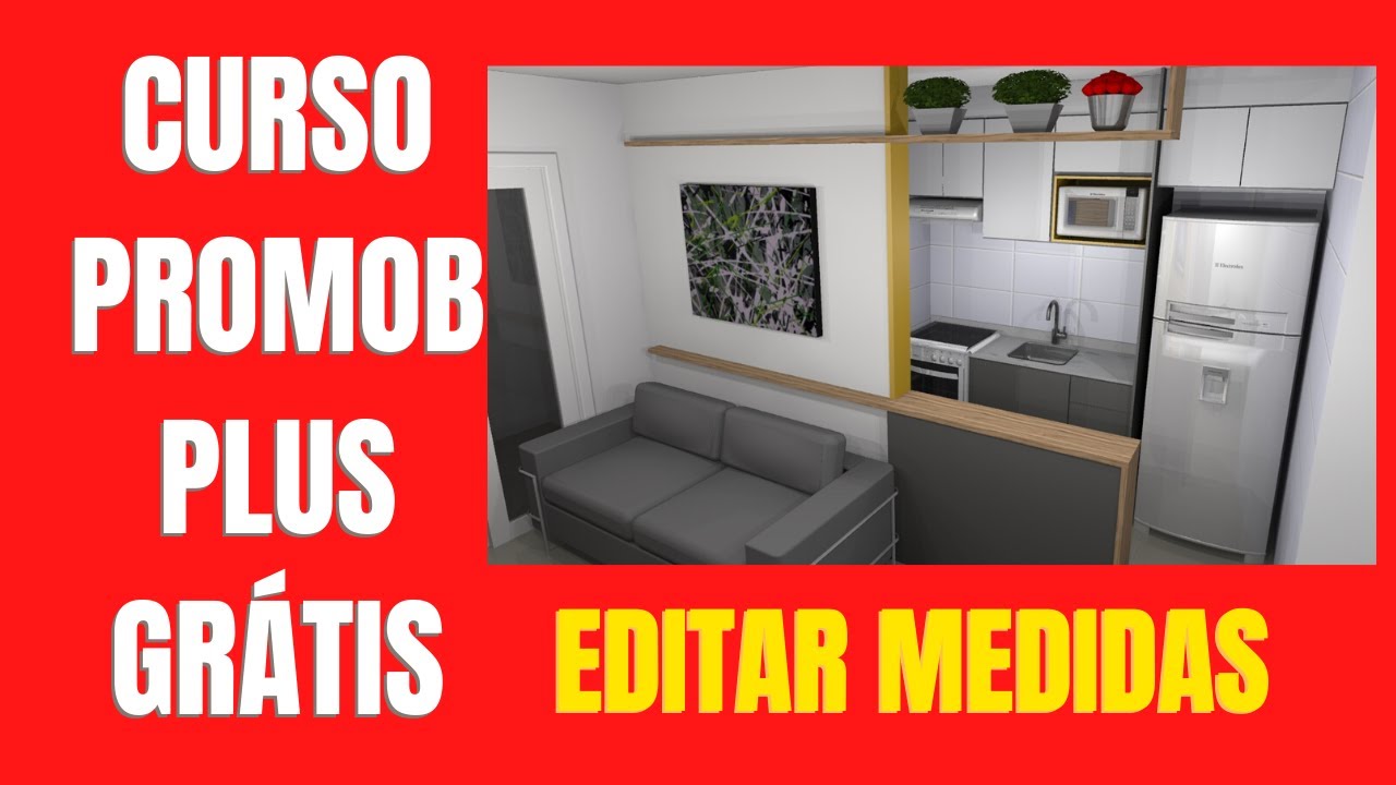 Curso de Promob Plus | Curso Promob Grátis - Configurações de Medidas ...