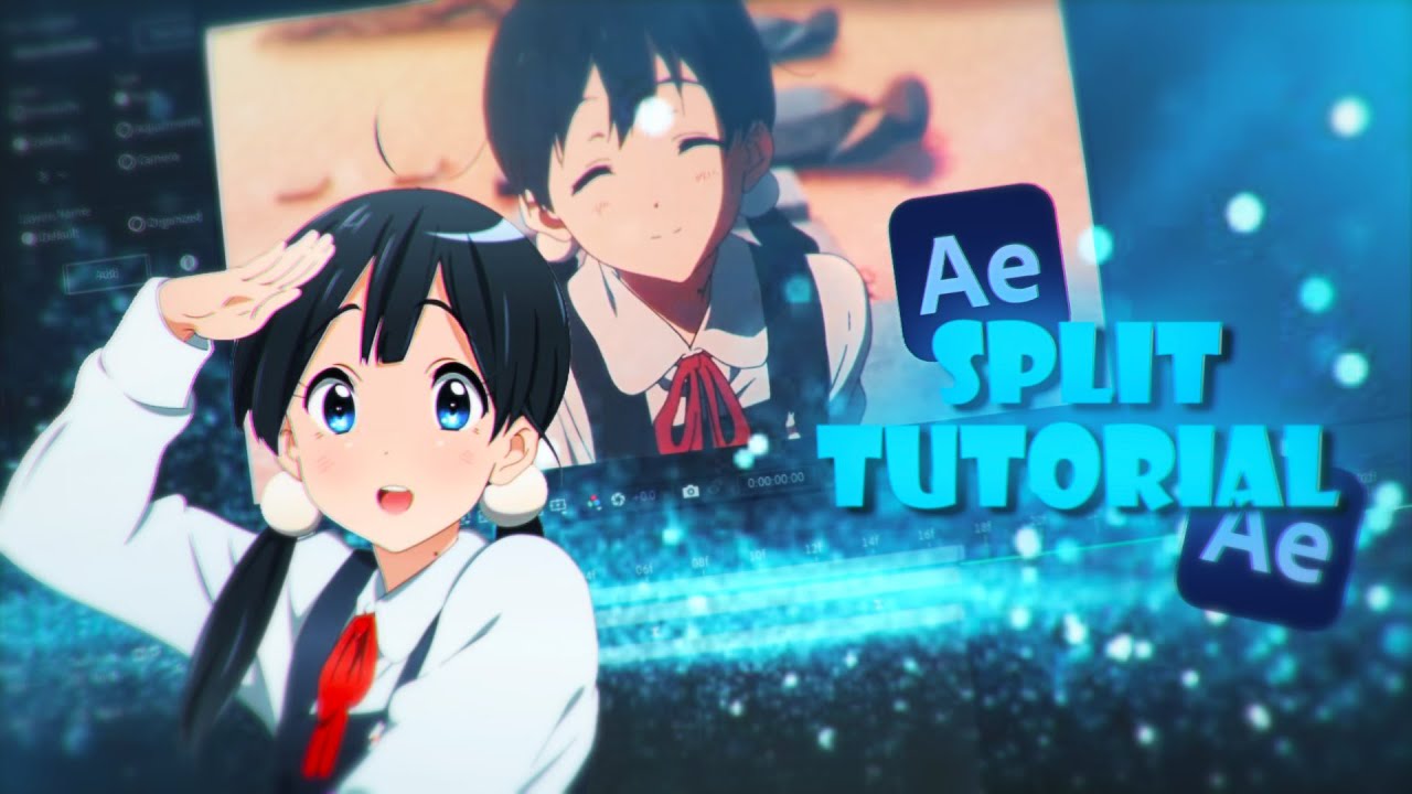 after effects split tut / افترافكت شرح الانقسام - YouTube
