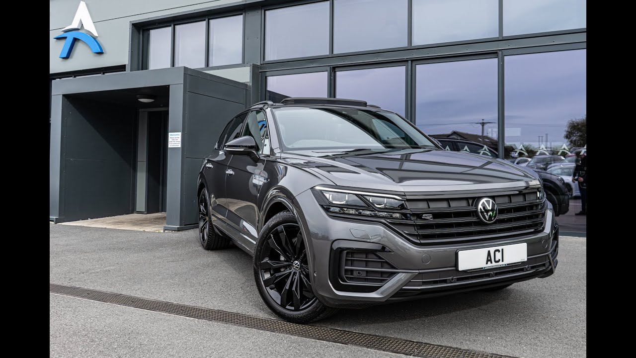 2023 23 Volkswagen Touareg R-Line Black Edition V6 - YouTube