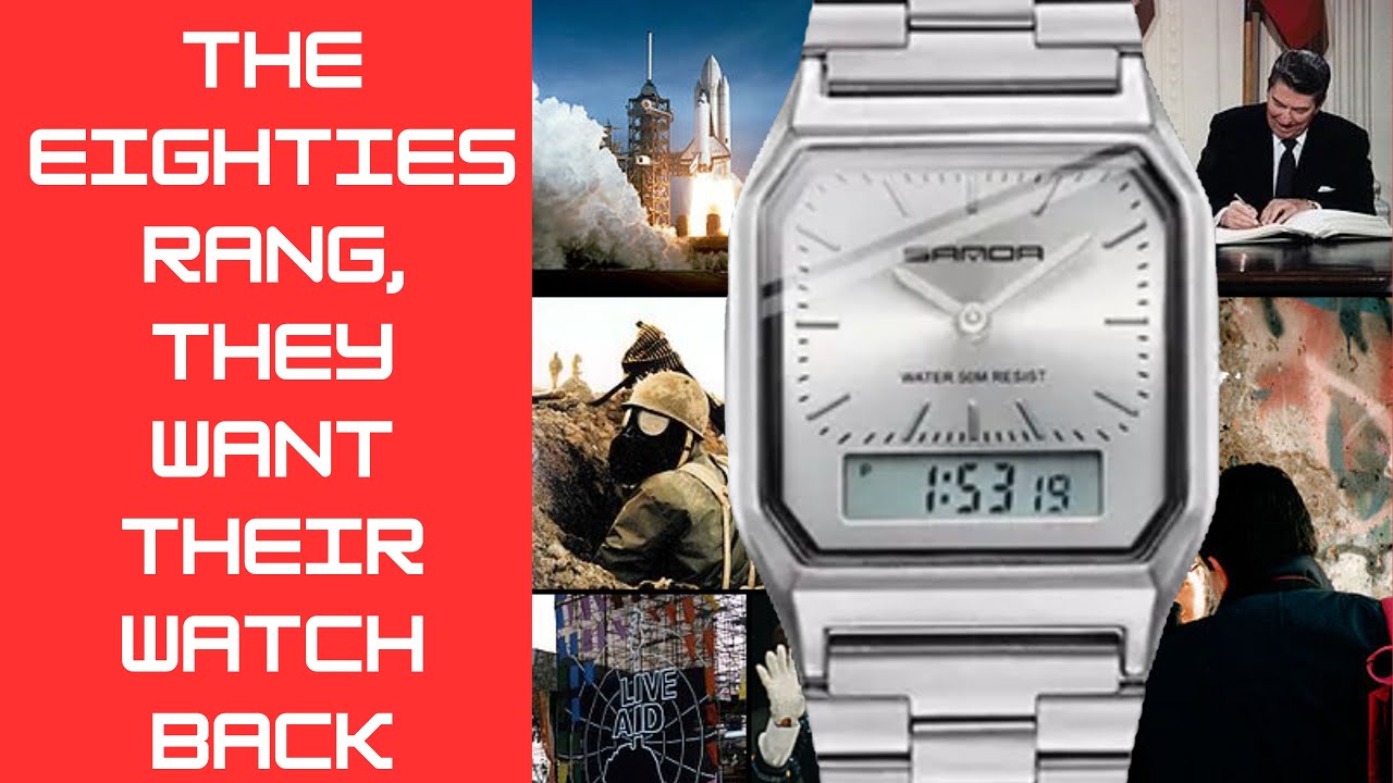 Sanda 747 review - homage to an eighties Casio icon - YouTube