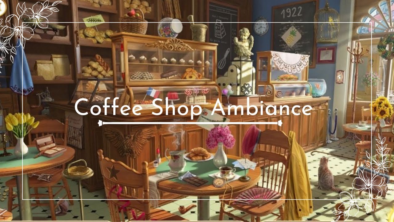 Coffe Shop Ambiance | Cafe Ambiyans | Jazz Music | Studying | Relaxing ...