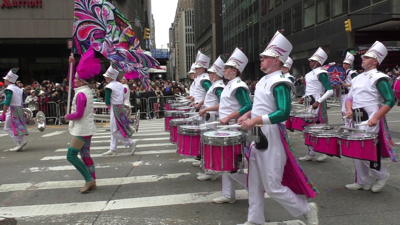 Thanksgiving Day Parade~2019~NYC~Blue Springs HS Marching Band ...