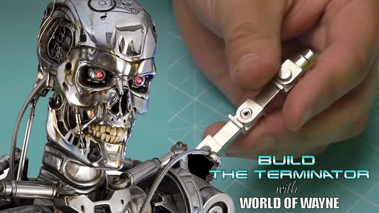 Build the Terminator - Part 8 - Components for the Right Thumb and ...