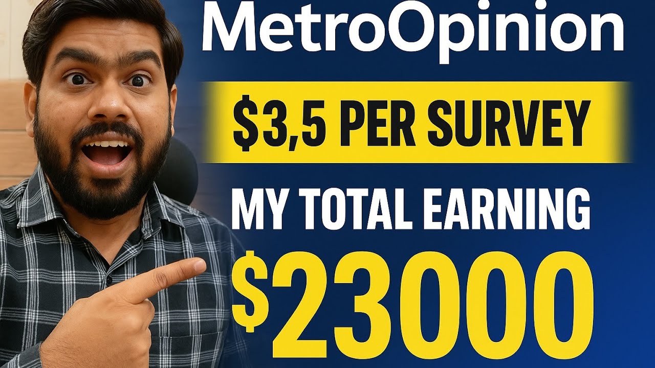 MetroOpinion Review 2025: Is It Legit or a Scam? (Earn Money Online ...