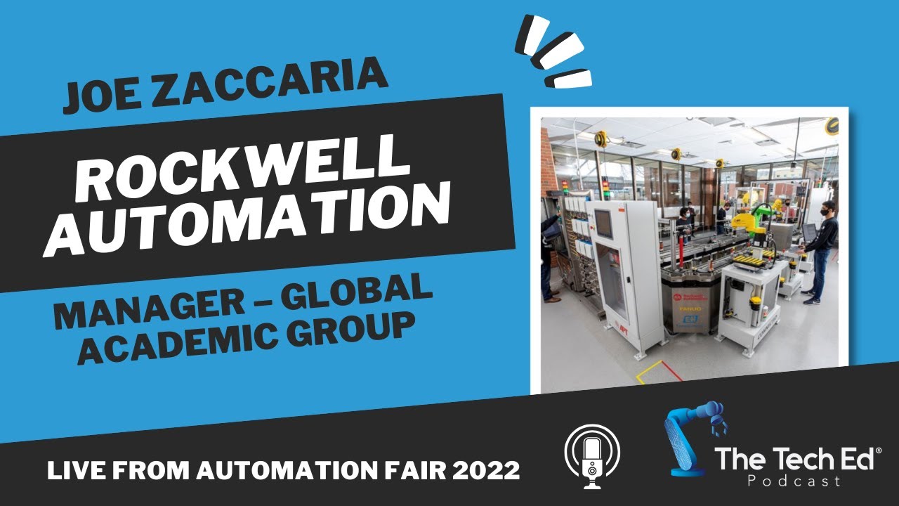 Joe Zaccaria (Rockwell Automation) - Live at Automation Fair 2022 - YouTube