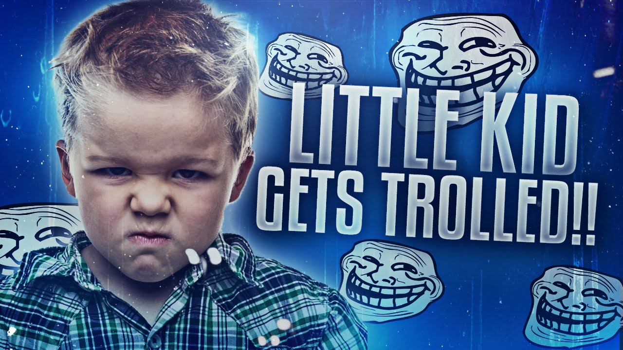 LITTLE KID GETS TROLLED!! - YouTube