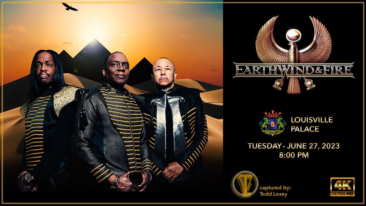 Earth Wind & Fire -"Shining Star" {4K} (Live) Louisville, KY - Palace ...