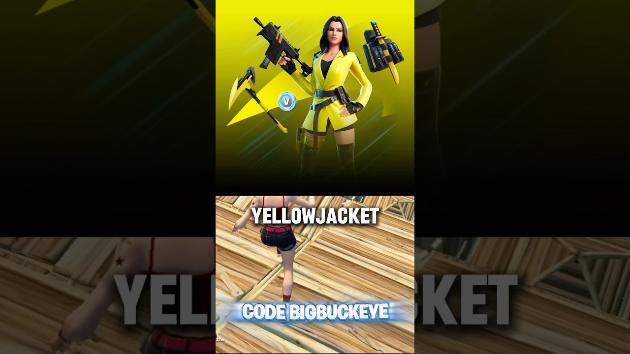 The yellowjacket starter pack will NEVER return… #fortnite #bigbuckeye ...