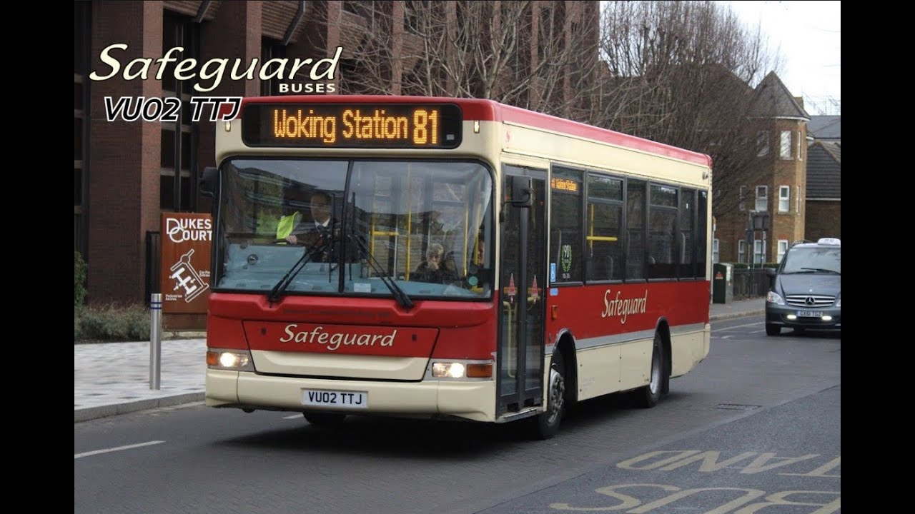 *€3 AT545* Safeguard Buses VU02TTJ | Plaxton Pointer Dart MPD - YouTube