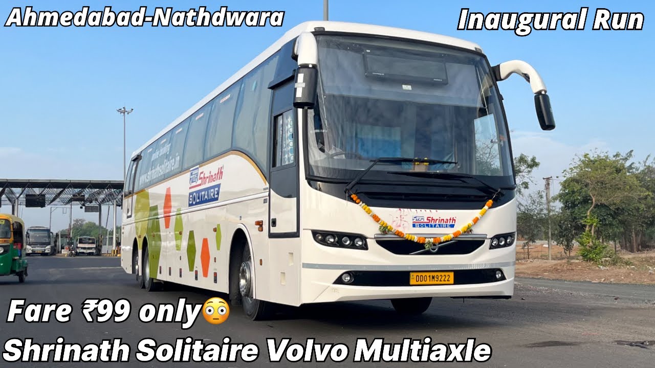 Ahmedabad to Nathdwara in ₹99 only by Shrinath Solitaire Volvo I ...