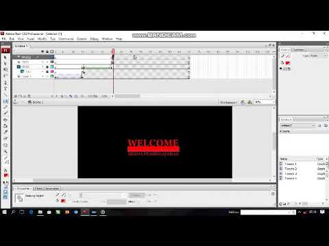 Tutorial Membuat Opening Adobe Flash CS3 Simple - YouTube