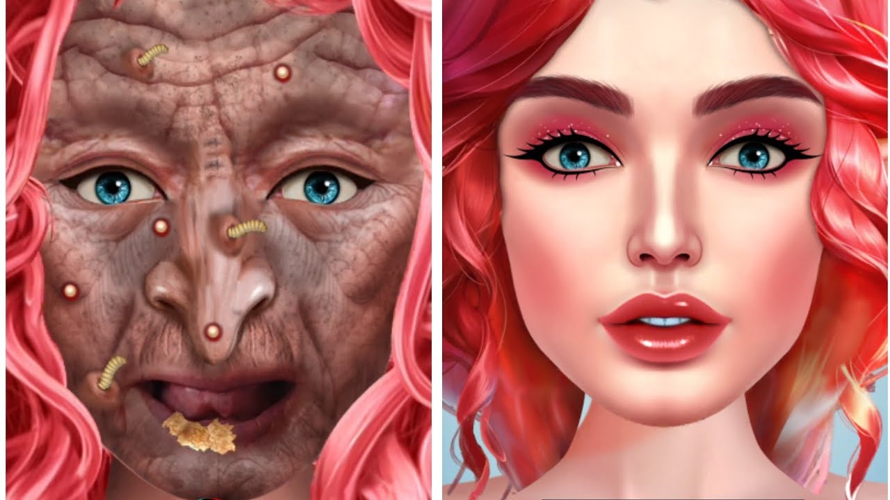 Ugly women transformation into beautiful girl😍|Wonderful ASMR😍 ...